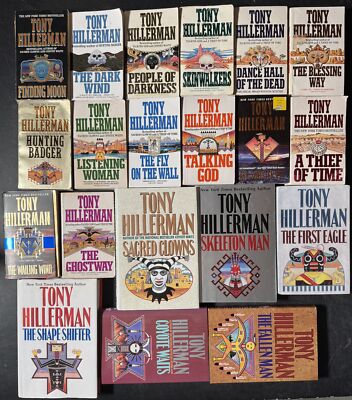 Complete Series Set JOE LEAPHORN AND JIM CHEE 1-18 Tony Hillerman Lot ...