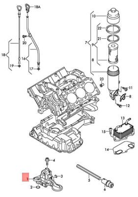 Genuine AUDI A4 Avant S4 quattro Cabrio A6 allroad S6 A6L Oil Pump ...