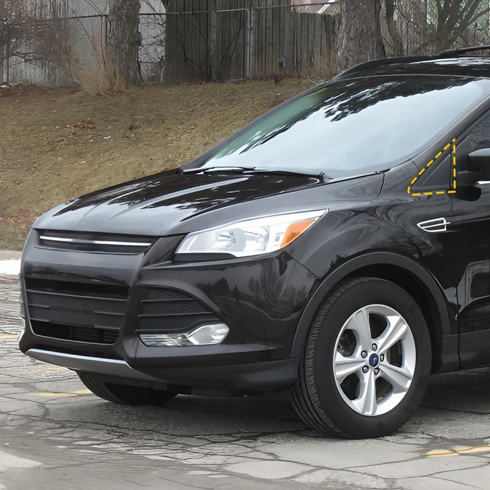 Left Corner & Triangle Mirror Trim Right Pillar Cover for Ford Focus ...