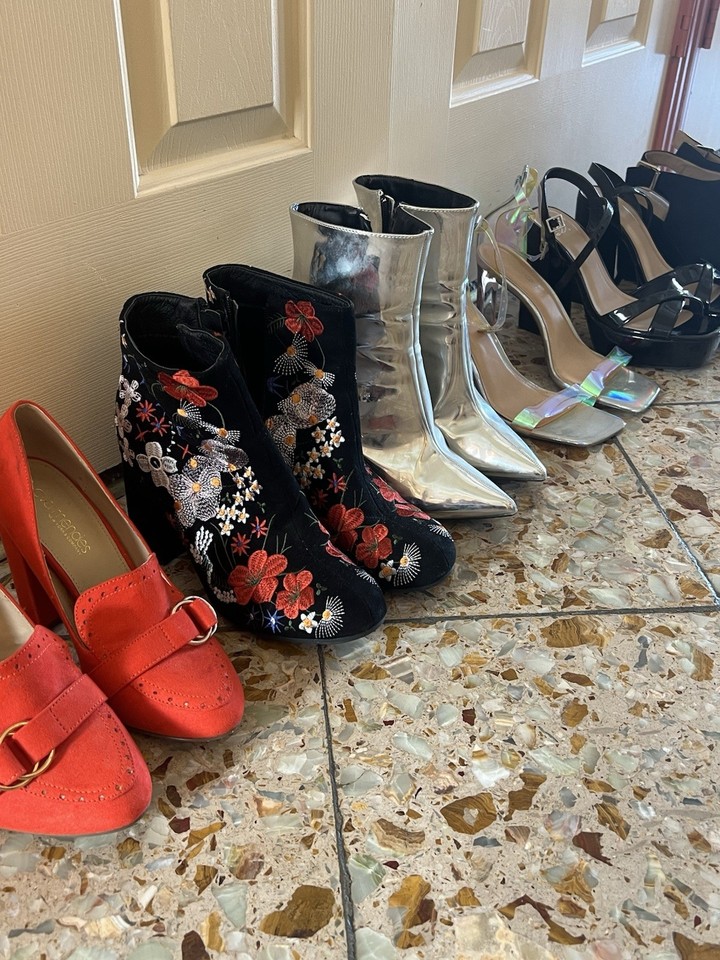 Women’s High Heels Shoes Lot Of 6 Pairs Size 8.5-9 | eBay
