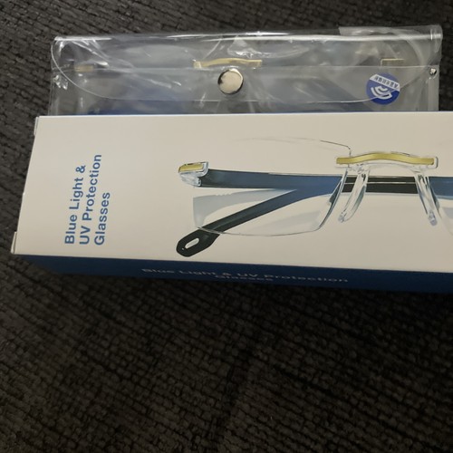 BRAND NEW CLEAR FRAMES Blu Vision Blue Light & UV Protection Glasses | eBay