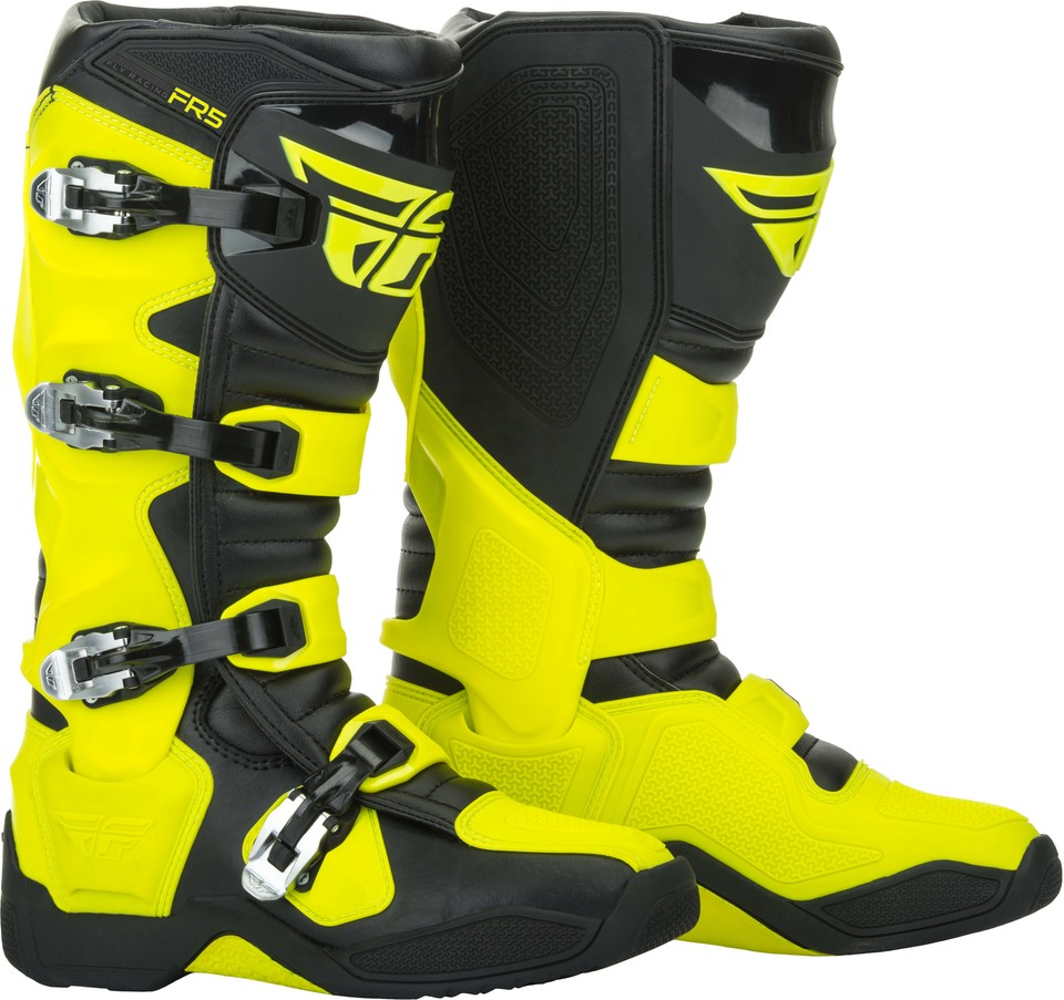 Fly Racing FR5 Motocross Boots MX Dirt Motorcycle Boot | eBay
