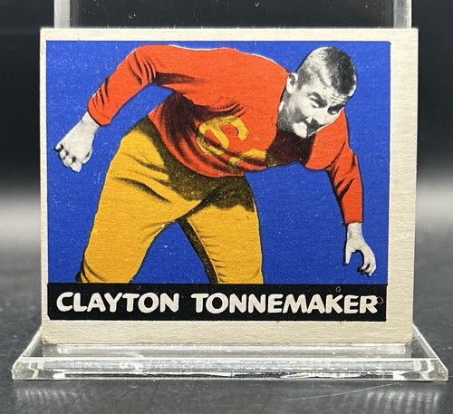 1948 Leaf #76 Clayton Tonnemaker Minnesota Golden Gophers New York ...