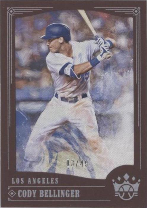 2018 Panini Diamond Kings - Cody Bellinger #82 Brown Frame /49 for sale ...