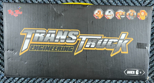 TransTruck Engineering 5pack Transformer Toys Truck Mega Robot Play Set ...