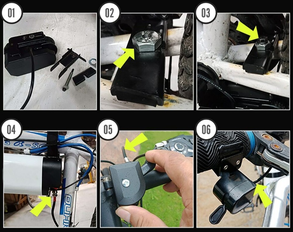 24V36V Bicycle Motor Speed Booster Kit Friction Drive Bike Motor with ...