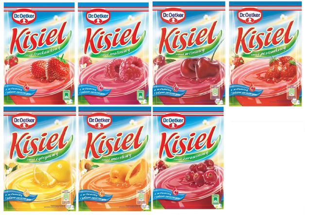 Dr Oetker ORIGINAL KISIEL KISSEL 100% Polish Taste DELICIOUS DESSERT ...