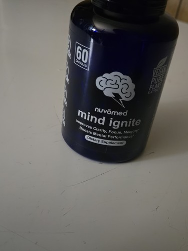 NUVOMED Mind Ignite Dietary Supplement for Clarity, Focus & Memory ...