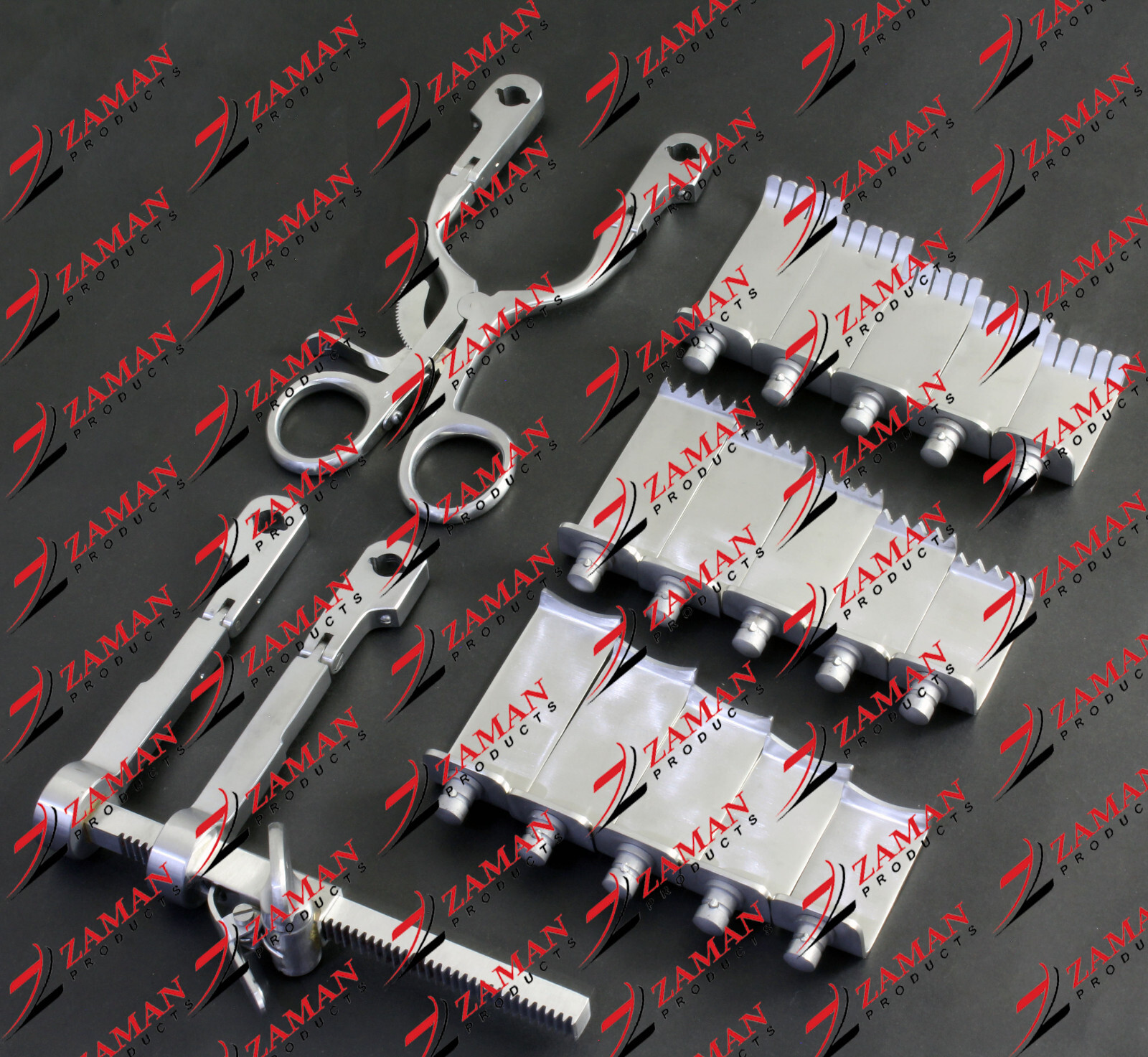 ACF Caspar Winged Arm Transverse Longitudinal Retractor Set By Zaman ...