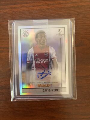 David Nerves Topps Merlin Auto Ajax 2021/2022 | eBay