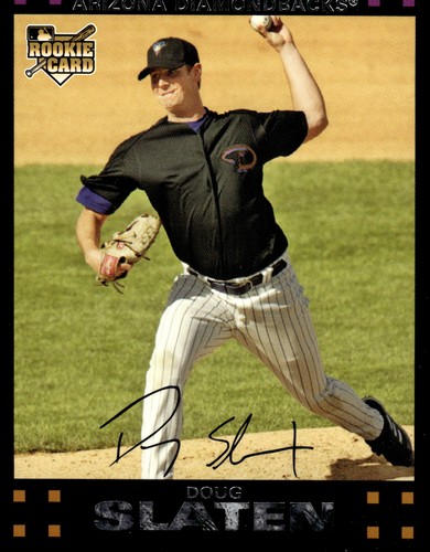 2007 Topps #626 Doug Slaten Rookie Arizona Diamondbacks | eBay