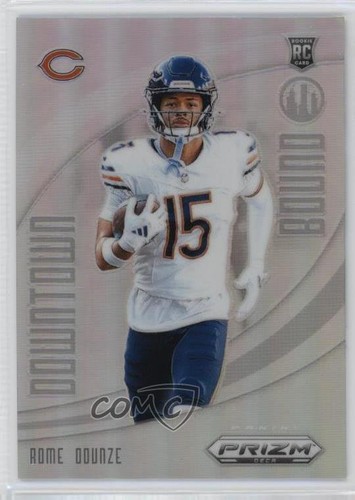 2024 Panini Prizm Deca Downtown Bound Silver Prizm Rome Odunze #10 1oa8 ...