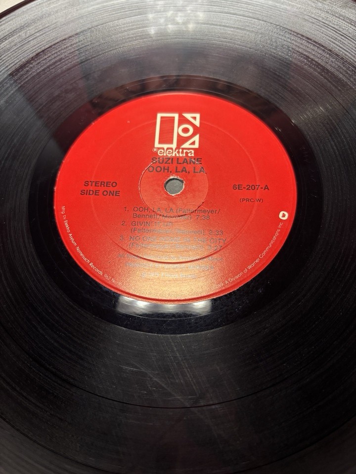 Suzi Lane Ooh La La Vinyl LP 1979 Elektra Disco Funk Giorgio Moroder ...