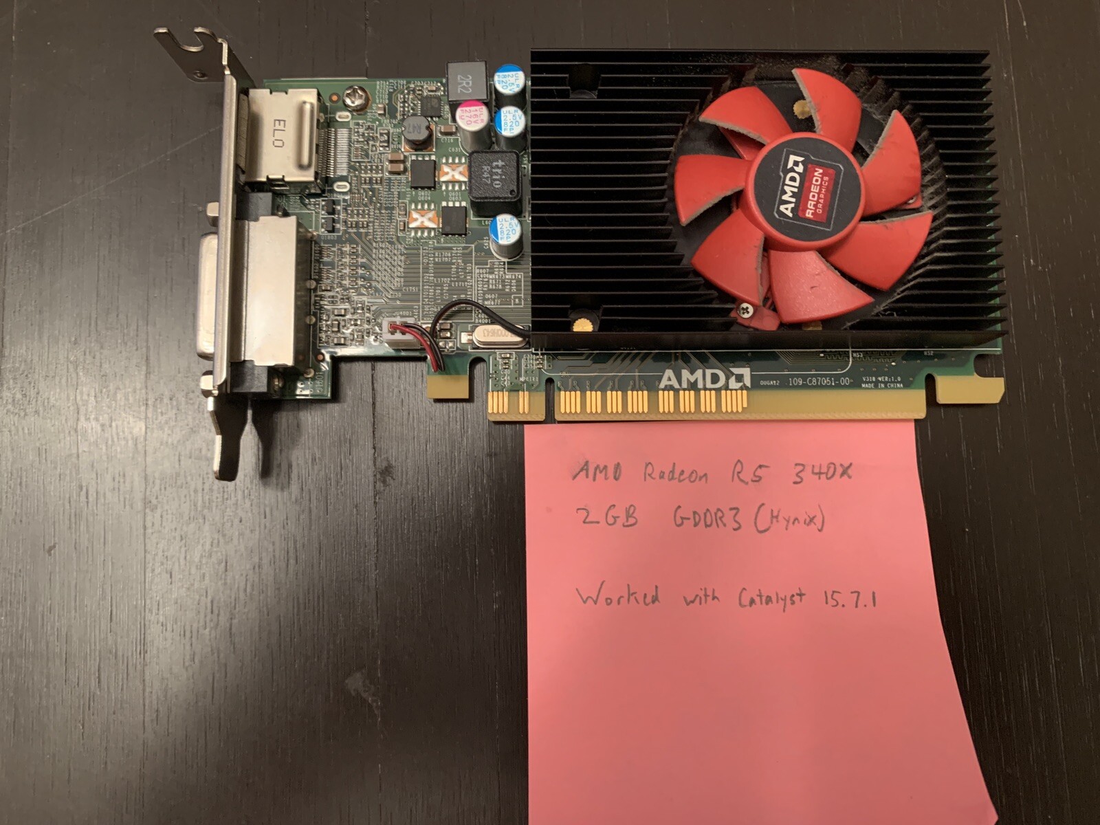 AMD AMD Radeon R5 340X 2GB DDR3 Graphics Card (7122107700G) | eBay