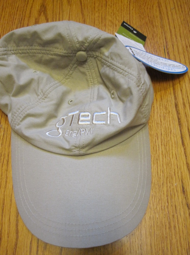 GOOGLE logo GTech BASEBALL CAP Adams Sunshield Khaki Hat NEW with TAGS ...