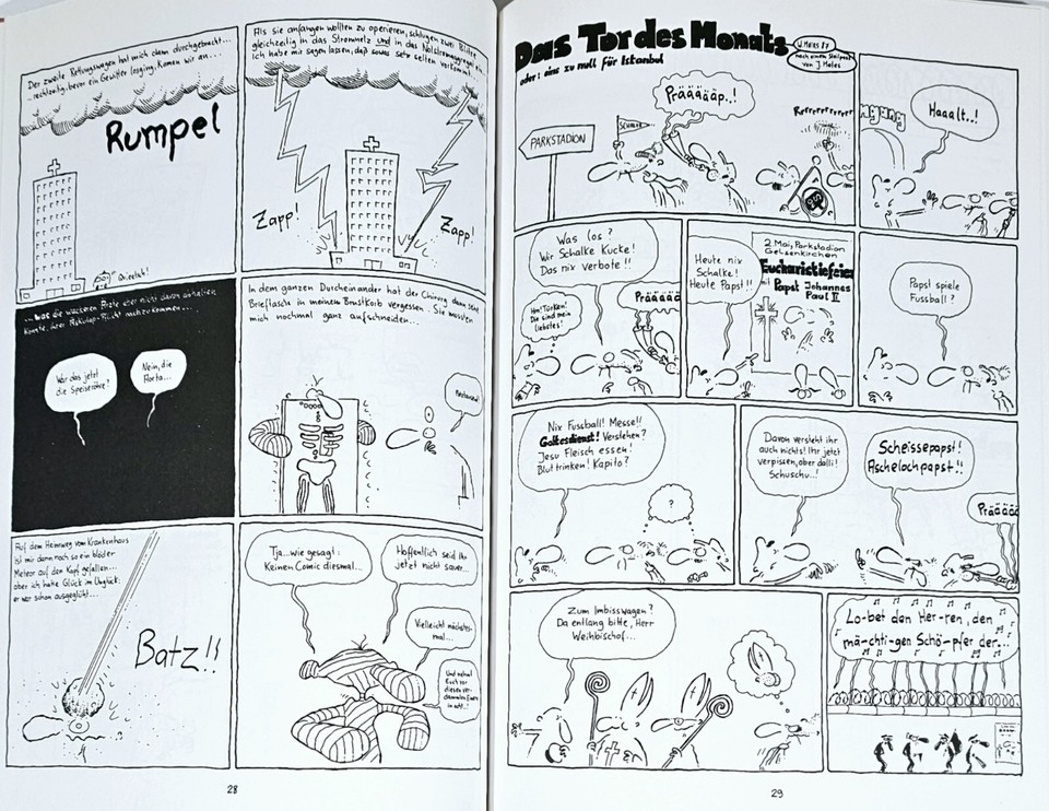 Moers Cartoons Congratulations! Satire Black Humor Sarcasm Zynismus | eBay