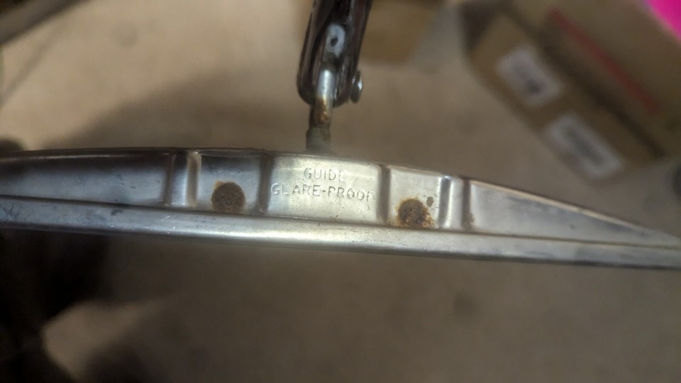 1964 1965 1966 GTO Lemans Rearview Mirror With Mount 4440430 Some ...