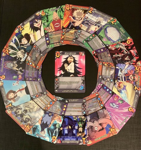 50 Genuine My Hero Academia CCG Cards Bundle Job Lot Set 1 2 3 & 4 1st ...