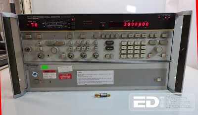 HP 8673C SYNTHESIZED SIGNAL GENERATOR .05 - 18.6 GHz RF SIGNAL ...
