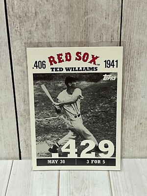 2007 Topps Williams 406 #TW13 Ted Williams | eBay