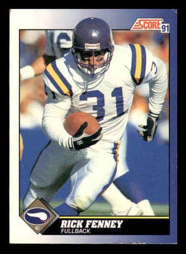 1991 Score #73 Rick Fenney Minnesota Vikings | eBay