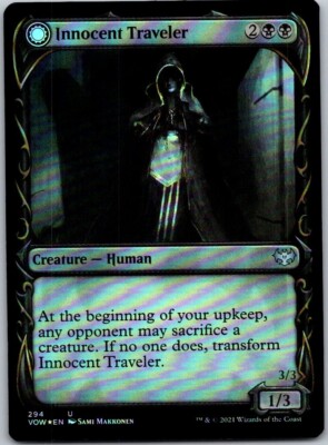 Magic the Gathering Innocent Traveler Showcase Innistrad: Crimson Vow ...
