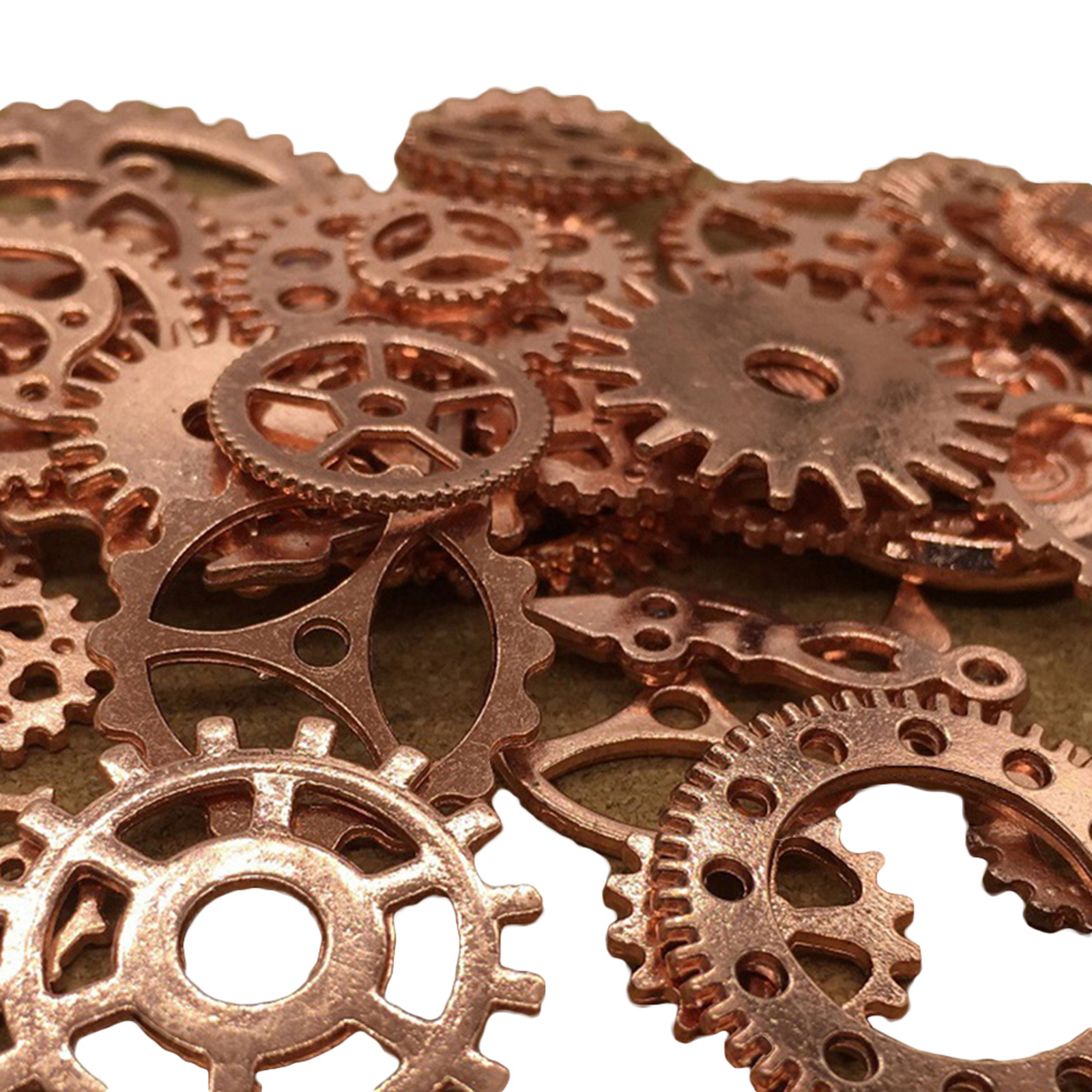 100g Vintage Cogs Jewelry Making DIY Alloy Steampunk Gear Pendant ...