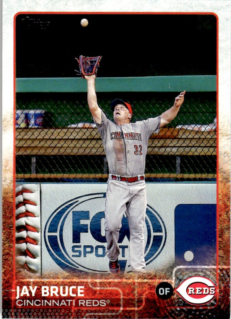 2015 Topps Baseball Card Jay Bruce Cincinnati Reds #512 | eBay