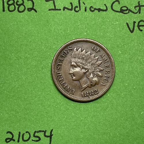 1882 Indian Head Cent / Penny 1c Vf Very Fine | eBay