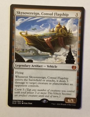 MTG 1x Skysovereign, Consul Flagship, NM, Kaladesh, Legendary Vehicle ...