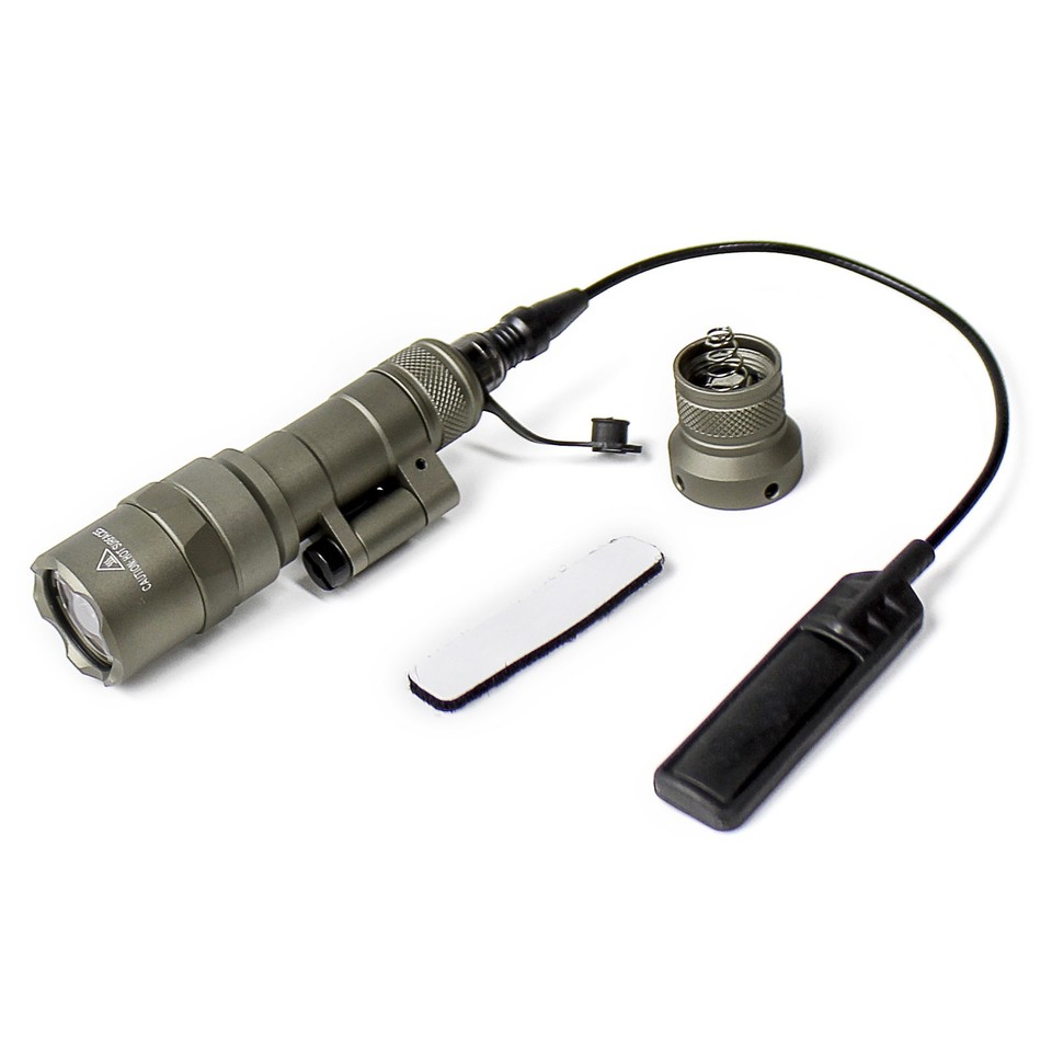 M340C M340V M640DF M640V-DF LED Tactical Picatinny Flashlight+Offset ...
