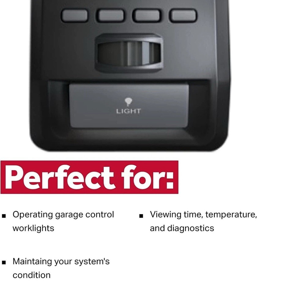 Liftmaster 880LMW Smart MyQ Control Panel Maintenance Alert System ...