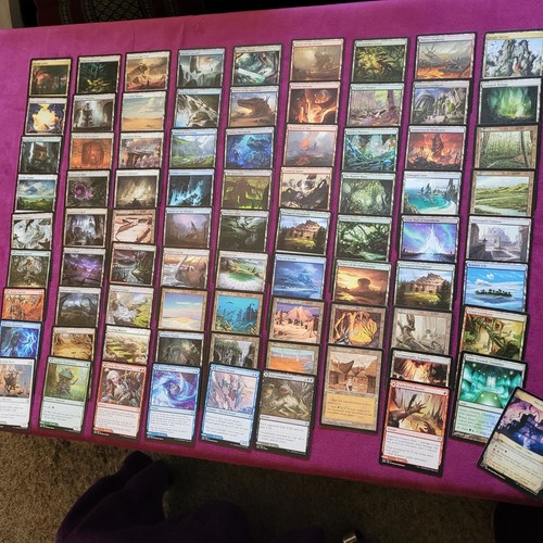 80 NON-BASIC LANDS useful COLLECTION Lot of ALL Different Magic MTG ...