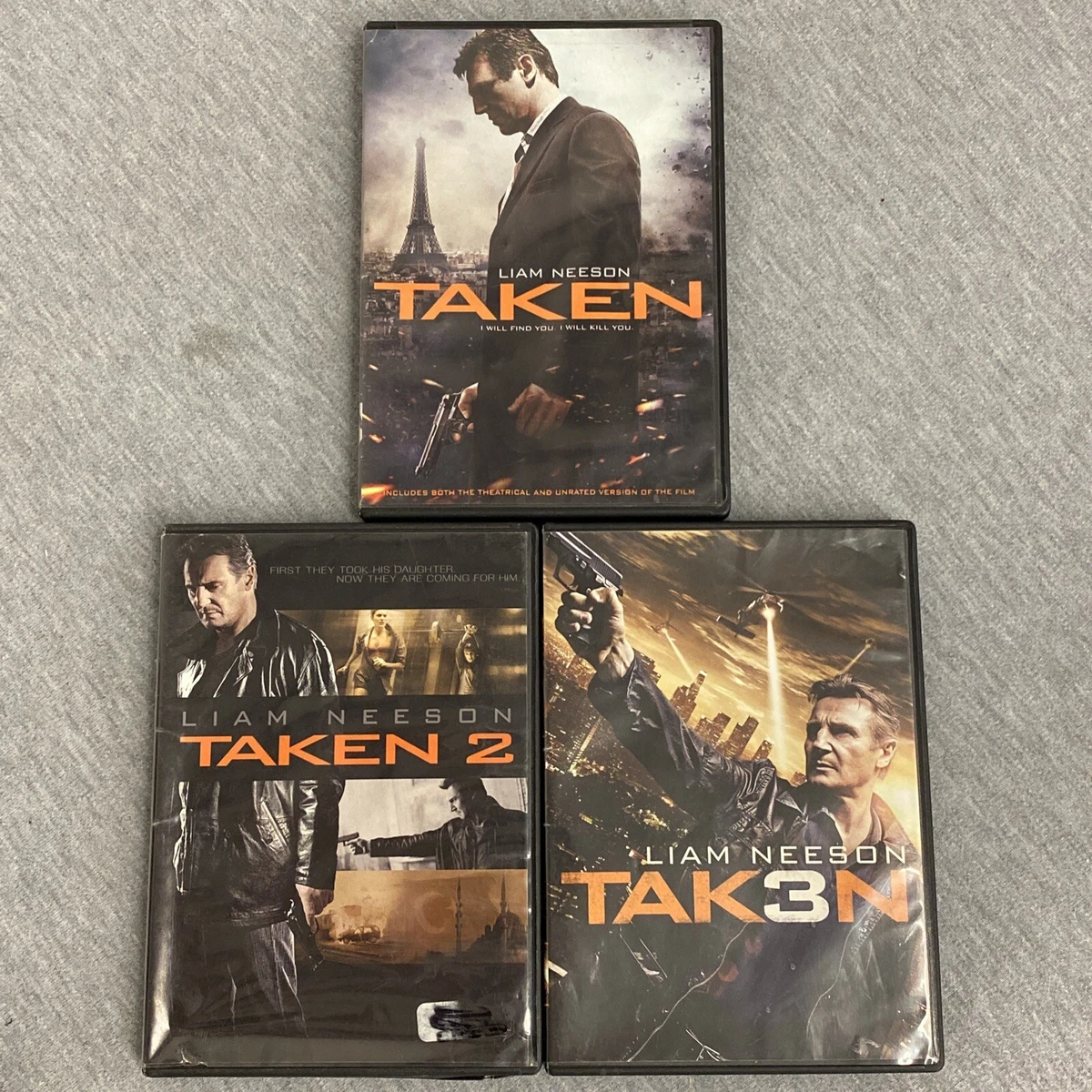 Taken Movie Dvd Cover