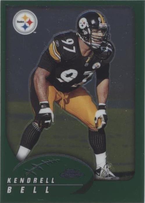 2002 Topps Chrome - Kendrell Bell #23 for sale online | eBay