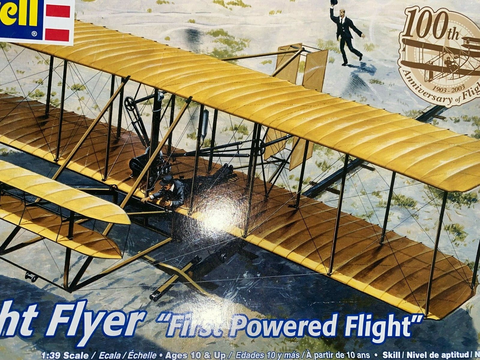 Revell Wright Flyer "First Powered Flight" 1:39 Scale Plastic Model | eBay