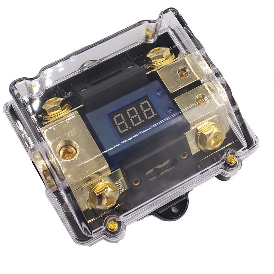 1 Way in 2 Way Out Car Audio Fuse Box with 24V 100A ANL Fuse for Truck ...