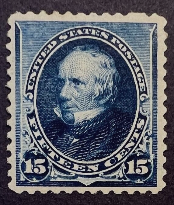 US STAMPS #227 15c CLAY MINT MOGH cv $275 | eBay