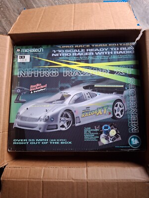 NEW OPEN BOX MegaTech Mercedes Nitro Razor XT Pro Team Edition Vintage ...