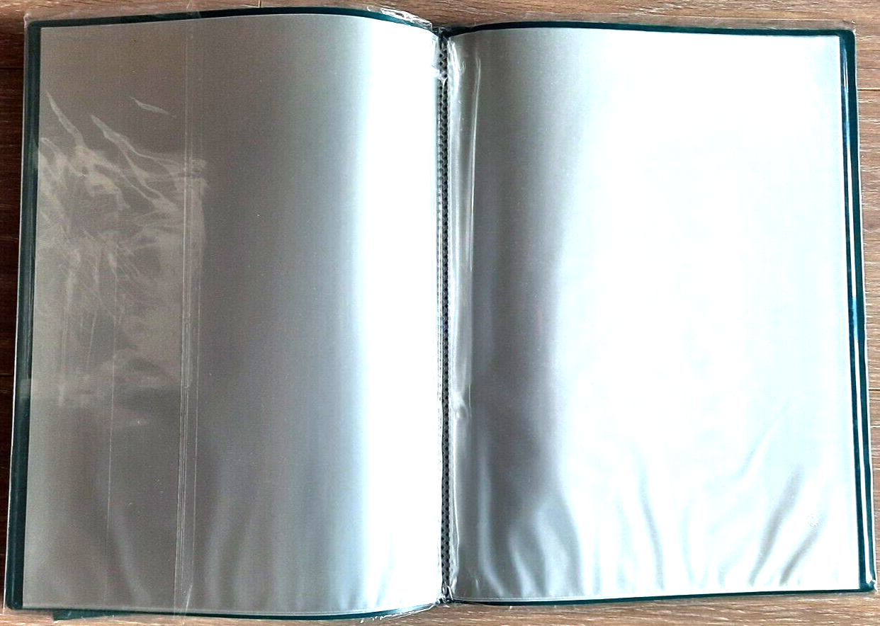2x A4 Soft Cover Display Book Presentation Folder File Portfolio 40 ...