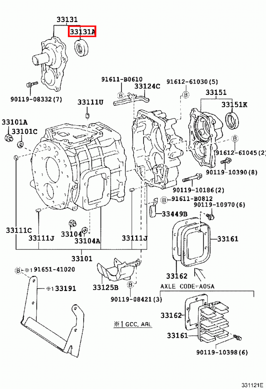 Genuine LandCruiser HDJ80 HDJ79 HDJ78 HDJ101 Front Gearbox Input Shaft ...