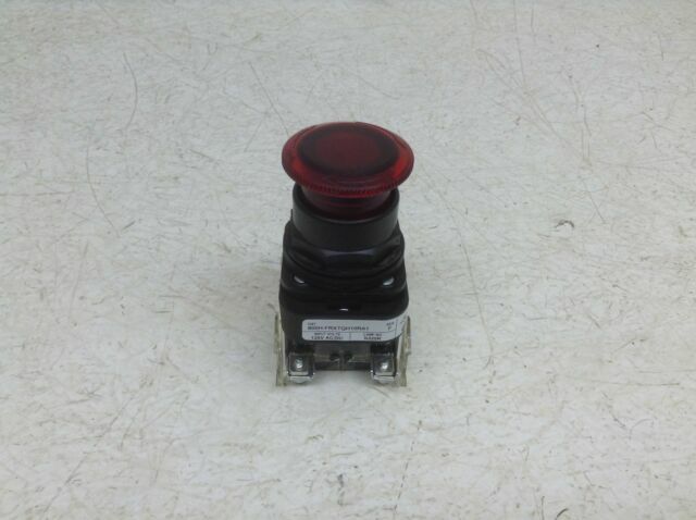 Allen Bradley 800h-frxtqh10ra1 Red Illuminated Push Twist Button ...