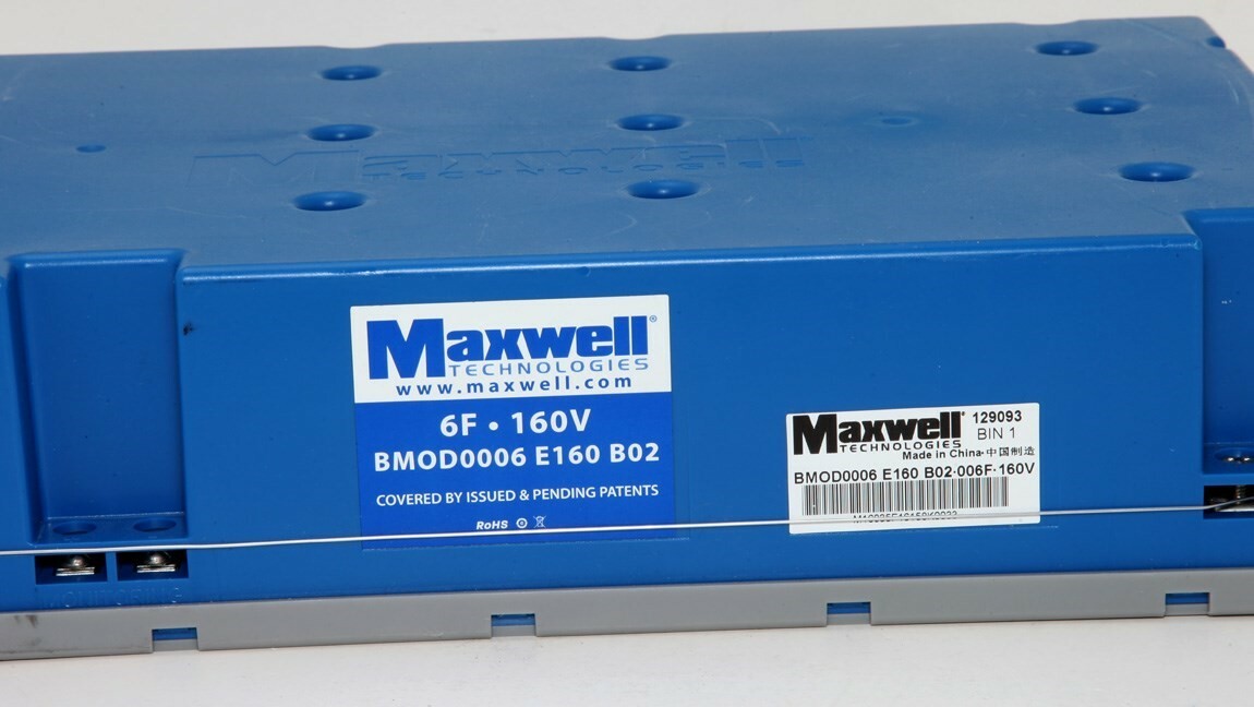 Maxwell Technologies Ultra Capacitor Bank 6 Farad 160V DC BMOD0006 E160 B02 6F | eBay