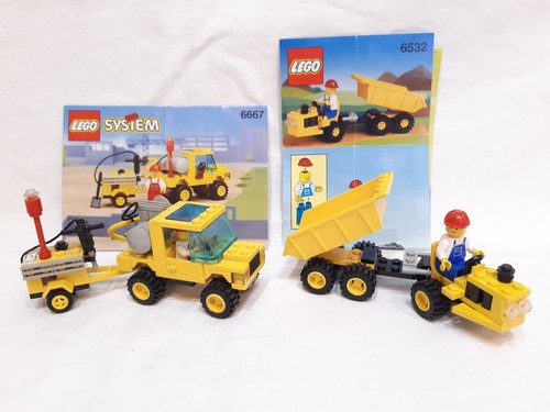 Lego 6667 + 6532 Stassenreiniger + Muldenkipper mit Bauanleitung | eBay.de