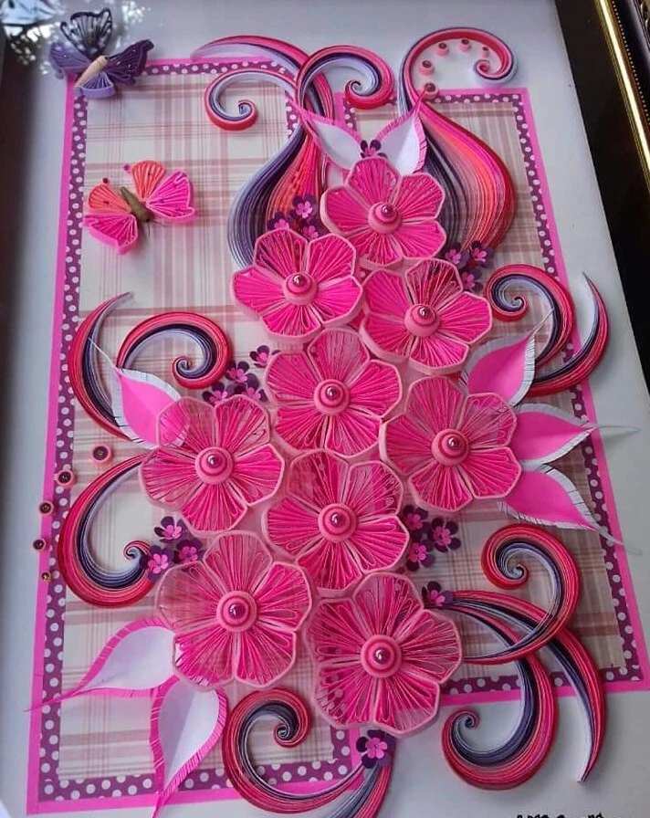Simple Quilling Designs For Photo Frames