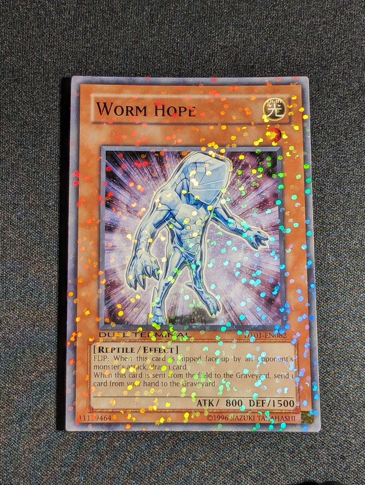 Yu-Gi-Oh! Worm Hope DT01-EN082 Common Duel Terminal 1 LP | eBay