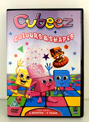 Cubeez Colours And Shapes DVD UK SELLER UK FREEPOST 5050582239935 | eBay