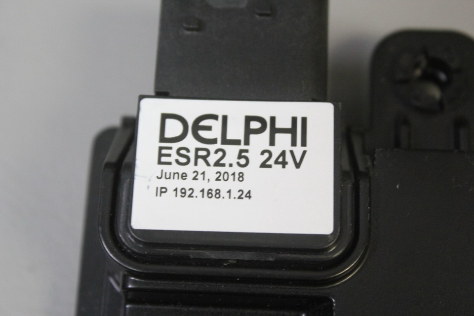 DELPHI ESR2.5 MULTIMODE ELECTRONICALLY SCANNING RADAR DISTANCE SENSOR ...
