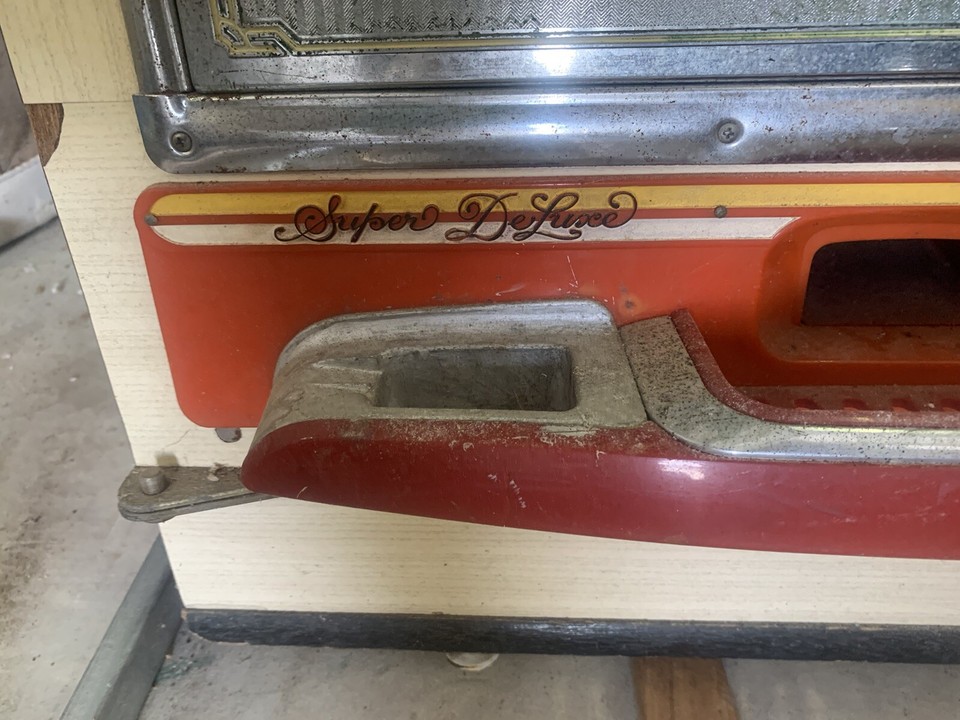 Masamura Super Deluxe Pachinko Machine. Made in Japan. Needs glass ...