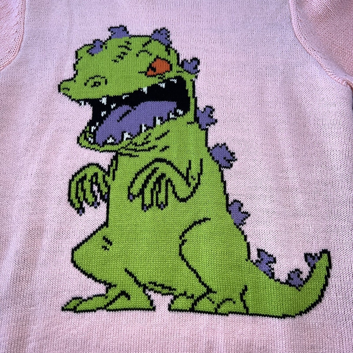 Reptar Rugrats Holiday Sweater Forever 21 Rugrats Sweater Shop Forever